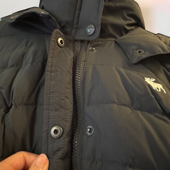 Abercrombie & Fitch | Jackets & Coats | New Y2k Abercrombie Arielle Black Belted Puffer Jacket ...